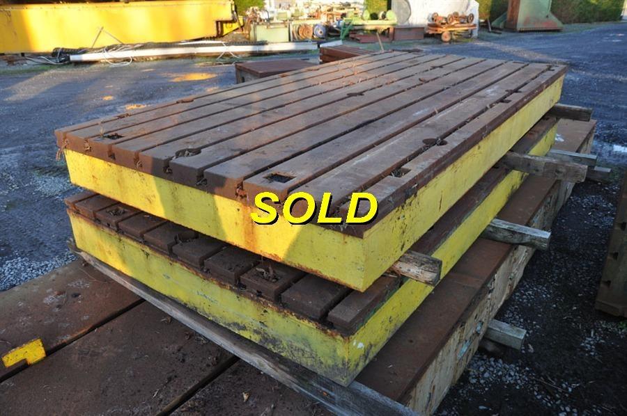 Schweisstische & -platten, Welding table - 3610 x 1810 x 300 mm N° 9096