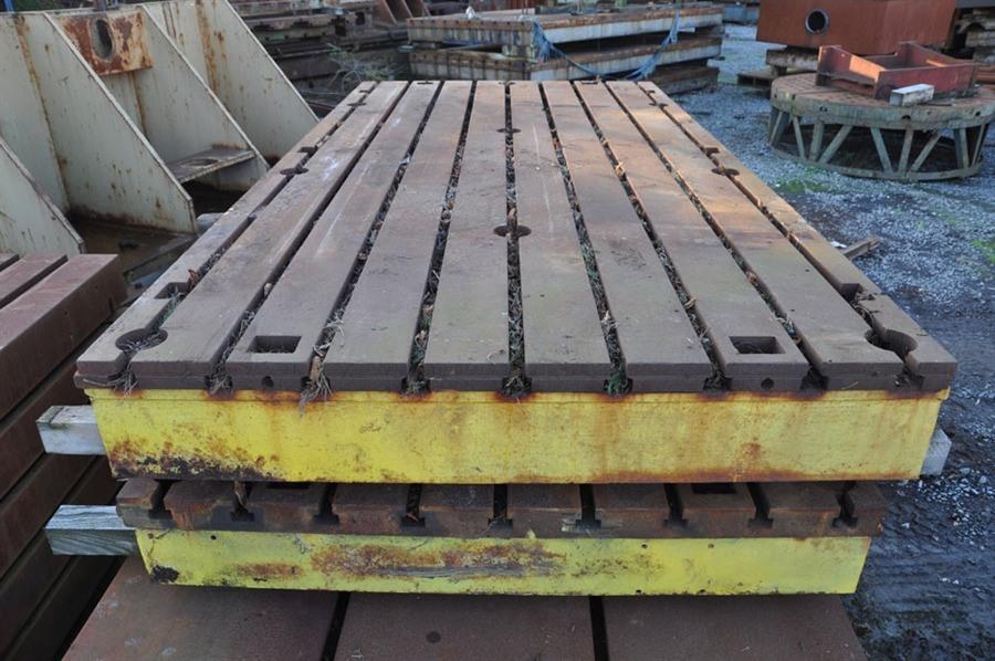 Schweisstische & -platten, Welding table - 3610 x 1810 x 300 mm N° 9096