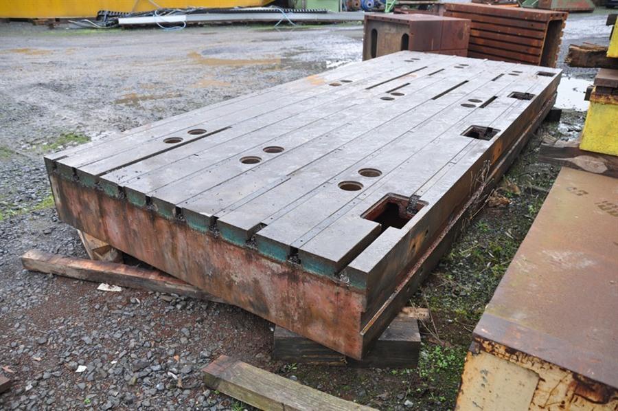 Mesas y bancadas de soldadura, T-slot Table - 5000 x 2000 x 400 mm N° 9128