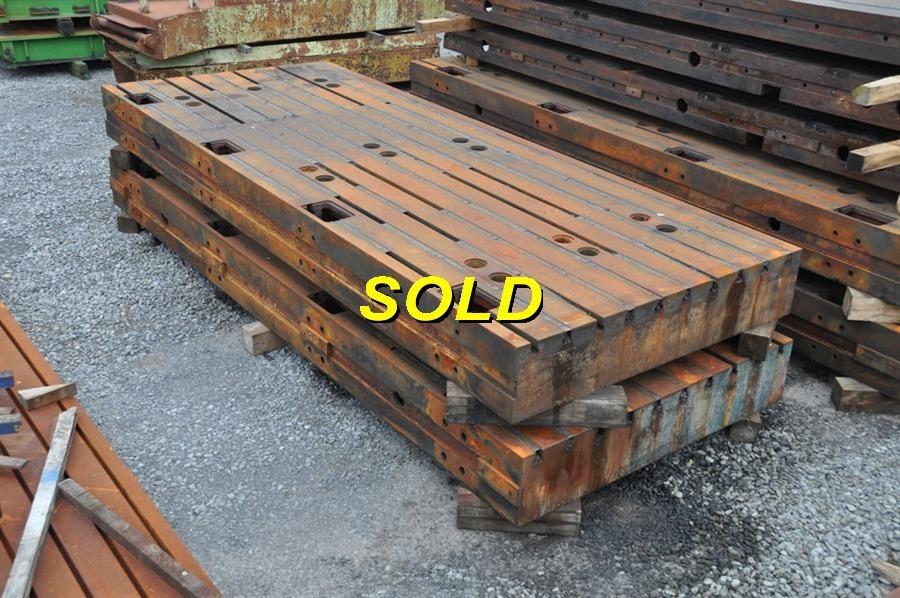 Mesas y bancadas de soldadura, T-slot Table - 5000 x 2000 x 400 mm N° 9321