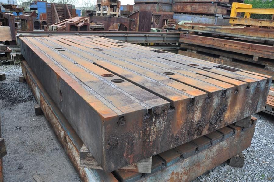 Mesas y bancadas de soldadura, T-slot Table - 5000 x 2000 x 400 mm N° 9321