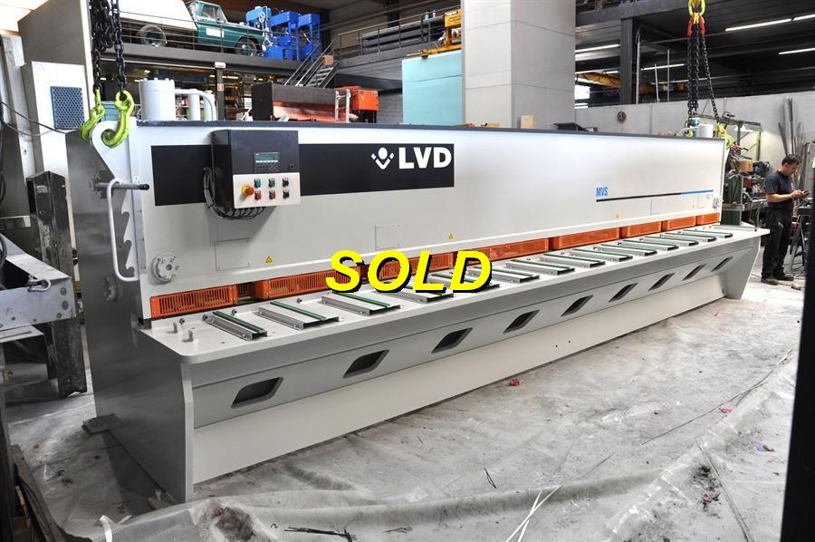 Used Hydraulic guillotine shears, LVD MVSB - 6200 x 6,35 mm N° 9325