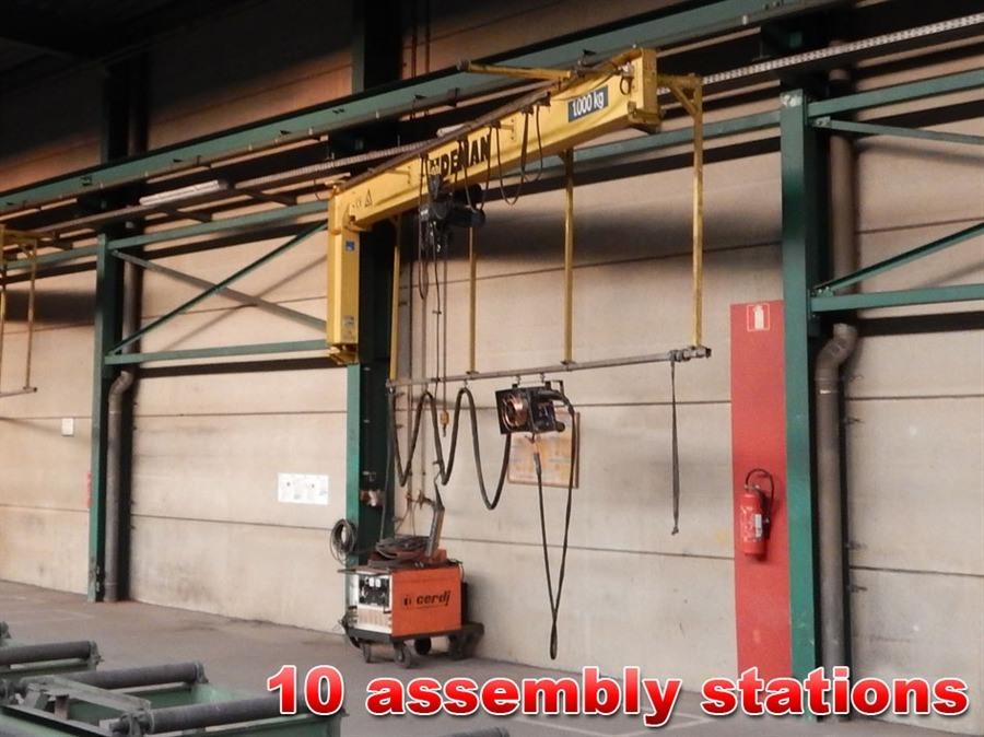 Used Conveyors, Overhead Travelling Crane, Jig Cranes, Jib crane 1 ton ...