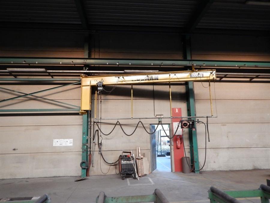 Used Conveyors, Overhead Travelling Crane, Jig Cranes, Jib crane 1 ton ...