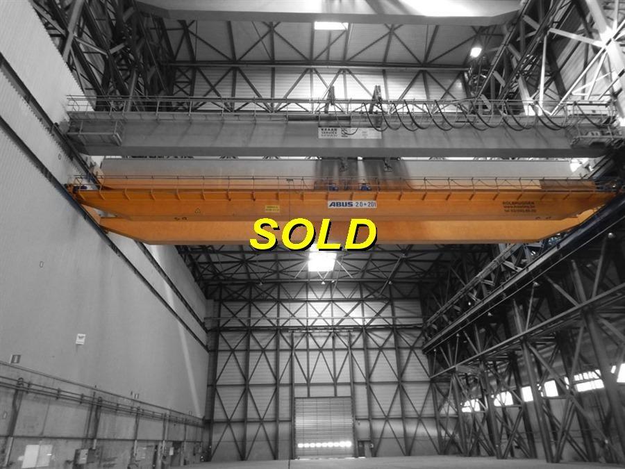 Laufkrane, Hallenkrane, Hebezeuge & Lader, Abus - 20 + 20 ton x 34 500 ...
