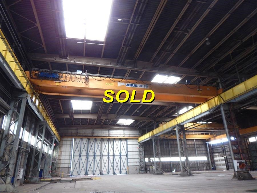 Laufkrane, Hallenkrane, Hebezeuge & Lader, Abus - 20 + 20 ton x 24 500 ...