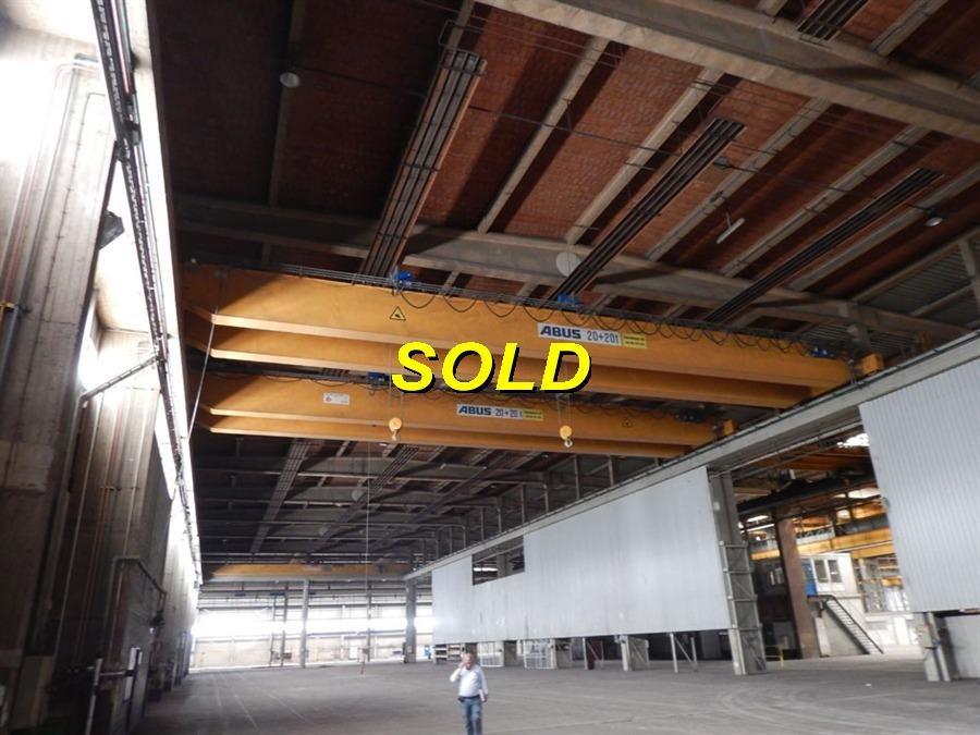Laufkrane, Hallenkrane, Hebezeuge & Lader, Abus - 20 + 20 ton x 24 500 ...
