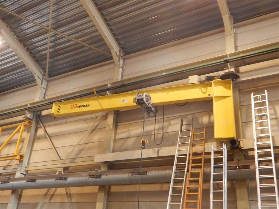 Transportadores, grúas puente, grúas de pescante, Deman Jib crane - 3,2 ton N° 9814