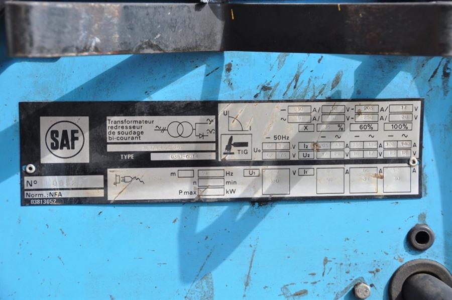 Saf Nertabloc - 250 amp | (Welding) transfo's, N° 9916