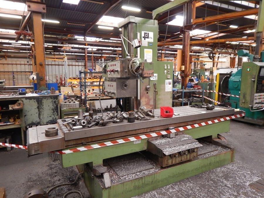 Used Bed milling machines with moving table & CNC, Fil FA250 - X: 2500 ...