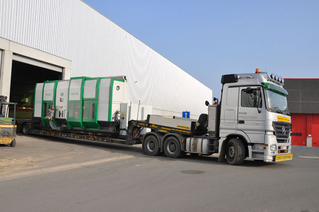 Transport machines - Machinetransport - Vervoer zware machines - APT ...